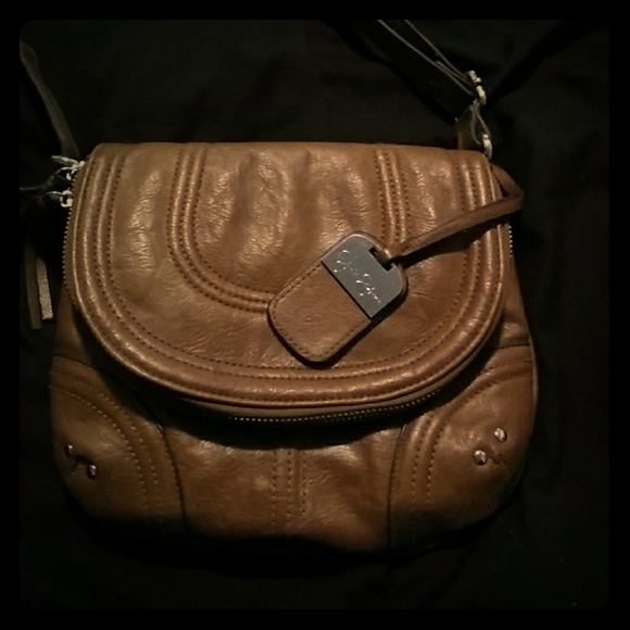 Jessica Simpson | Bags | Jessica Simpson Brown Leather Purse | Poshmark